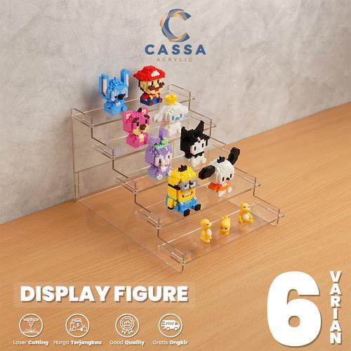 Promo STAND DISPLAY AKRILIK / RAK ACTION FIGURE / DISPLAY KACAMATA ...