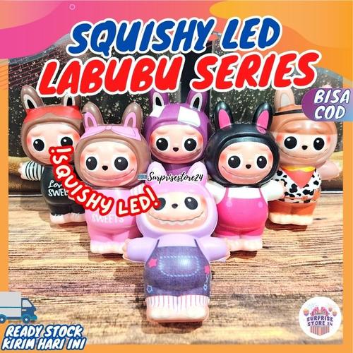 Jual Squishy LED Labubu Yoga Cosplay/ Squishy LED Labubu/Squishy Labubu ...