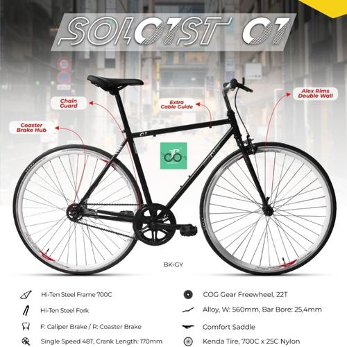 Jual Sepeda Fixie United Soloist Reborn - Kab. Jombang ...