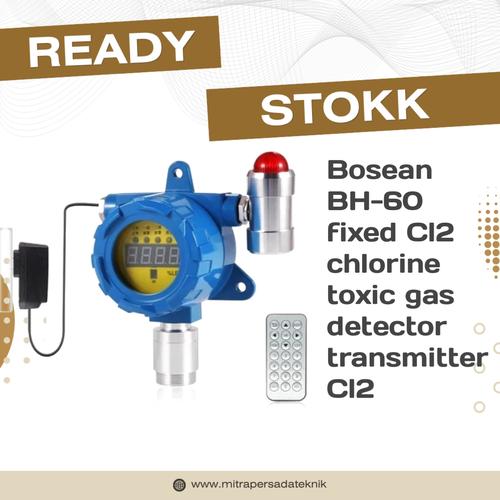 Jual Bosean BH-60 fixed Cl2 chlorine toxic gas detector transmitter Cl2 ...