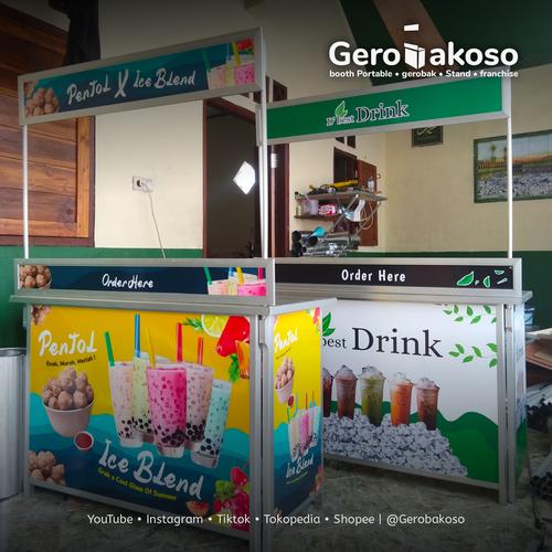 Jual Booth Portable / Gerobak Lipat / Event Desk / Stand Pameran ...