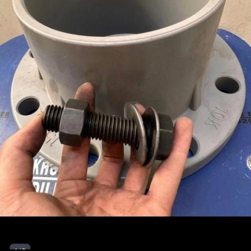 Jual Mur Baut plus Ring untuk Flange 1/2" 3/4" 1" 11/4" 1,25" 11/2" 1,5 ...