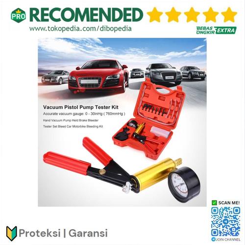 Jual Vacuum Pistol Brake Bleeder Kit Bleeding Rem ABS Mobil - WLXY ...