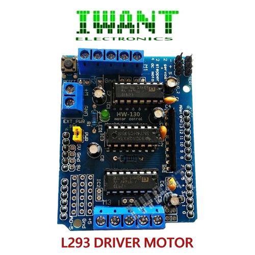 Jual L293 L293D MODULE MOTOR DRIVER L293 SHIELD FOR ARDUINO MEGA UNO ...