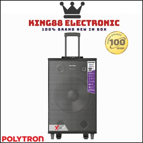 Jual POLYTRON PRO 15F7 Professional Portable Bluetooth / Active Speaker ...