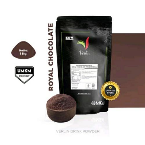 Jual Verlin Royal chocolate Powder Drink Minuman Serbuk Instan Bubuk 1 ...