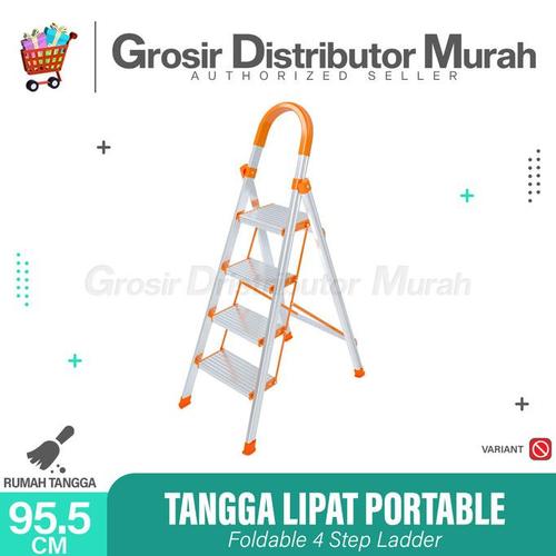 Jual Tangga Lipat /Tangga Portable / Tangga Lipat Aluminium - 4 Step ...