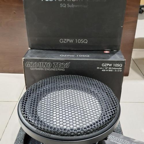 Jual SUBWOOFER GROUND ZERO PLUTONIUM GZPW 10 SQ 10INCH SUBWOOFER DOUBLE ...