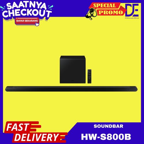 Promo Samsung Soundbar HW S800B Dolby HWS800B Wireless HW S800 Atmos ...