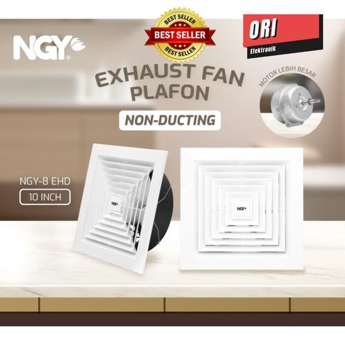 Jual NAGOYA EXHAUST FAN FLAFON NON DUCTING 10" NGY-8EHD - EXTRA ...