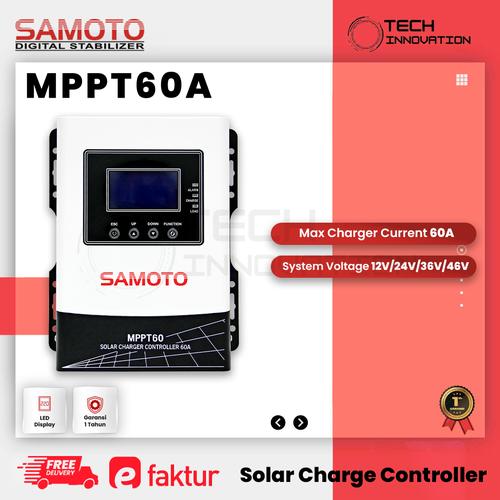 Jual SAMOTO MPPT Solar Charger Controller 60A SCC Panel Surya MMPT60 ...