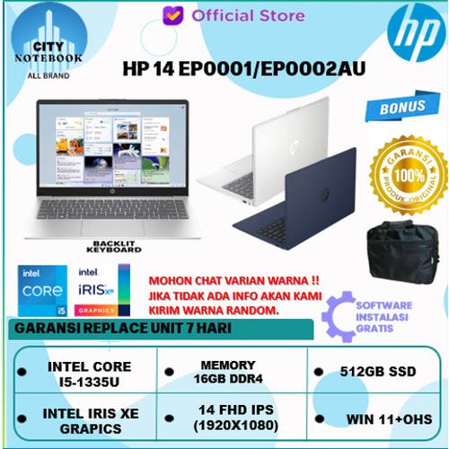 Promo HP 14s ep0001TU ep0002TU Core i5-1335U 16GB 512GB SSD 14″ FHD IPS ...