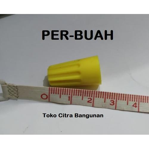 Jual Las dop Connector Instalasi Cable Aksesories Listrik Tutupan 4mm ...