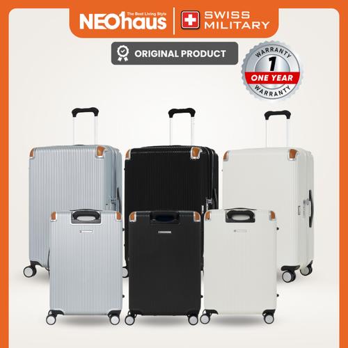 Promo Swiss Military Zeneba Luggage Silver - Koper set 26" & 20" - 20 ...