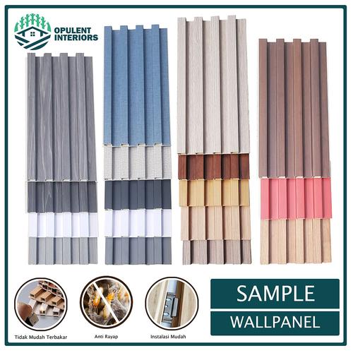 Jual [ SAMPLE ] WALL WPC WOOD PANEL WALLPANEL Tembok Dinding Rumah ...