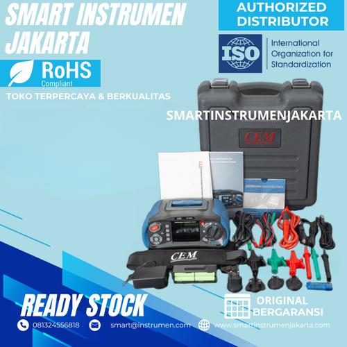 Jual CEM DT-6650 Low OHM Continuity Loop Resistance RCD Testing Digital ...