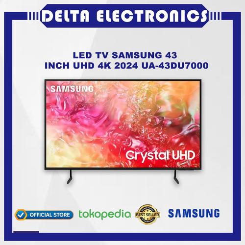 Promo SAMSUNG LED TV SAMSUNG 43 INCH UHD 4K 2024 UA-43DU7000 Cicil 0% ...