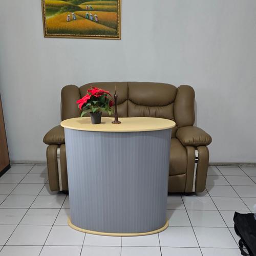 Jual Poly Counter / Event Desk / Easy Counter (Meja Lengkung Tanpa ...