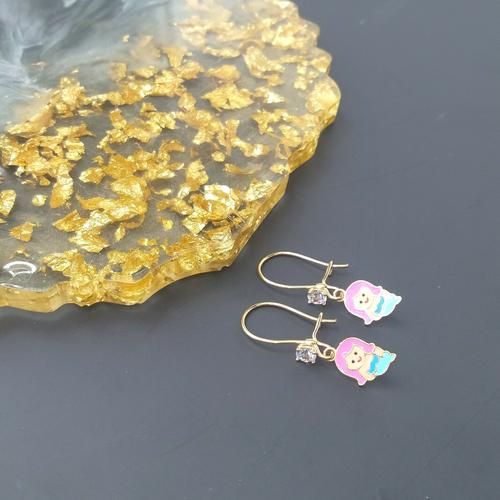 Jual Anting Wanita Model Little Mermaid Emas Kuning 15K - Toko Emas ABC ...