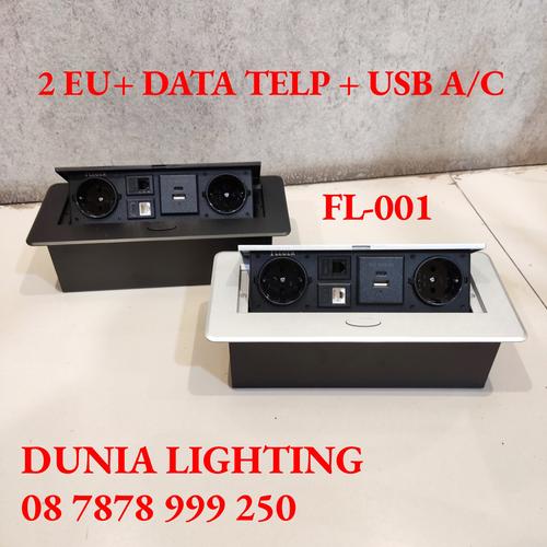 Jual Stop kontak meja komplit multimedia socket meja rapat stop hdmi ...