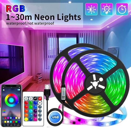 Promo Lampu LED Strip RGB 2835 5M/10M/15M/20M Set Lengkap + Remote ...