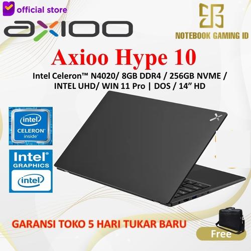 Promo Axioo Hype 10 Celeron N4020 8GB 256GB SSD 14 inch HD Barrow - NON ...