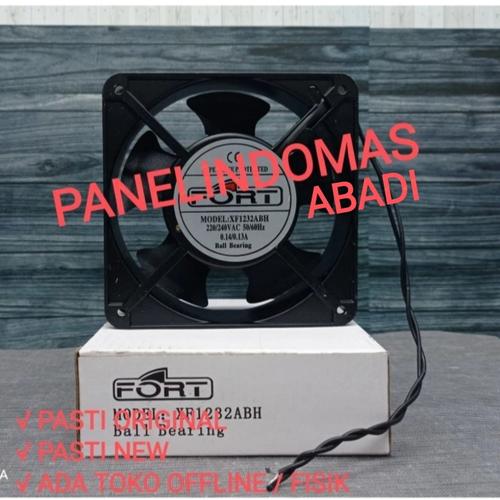 Jual BLOWER FAN / COOLING FAN 4" KOTAK XF1232ABH BALL BEARING FORT ...