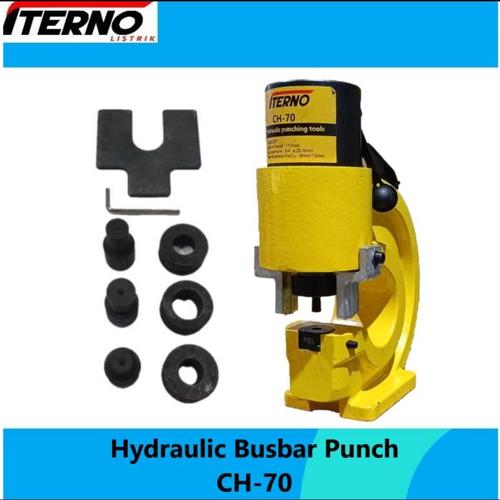 Jual HYDRAULIC BUSBAR PUNCHING PUNCH CH-70 PELUBANG BUSBAR HIDROLIK ...