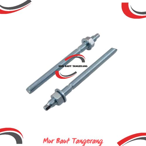 Jual CHEMICAL ANGKUR M16/STUD BOLT 16MM/CHEMICAL ANCHOR GRADE 5.8 ...