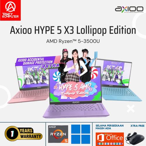 Promo Laptop Axioo HYPE 5 X3 Lollipop Edition Ryzen 5 3500U 16G 256G ...