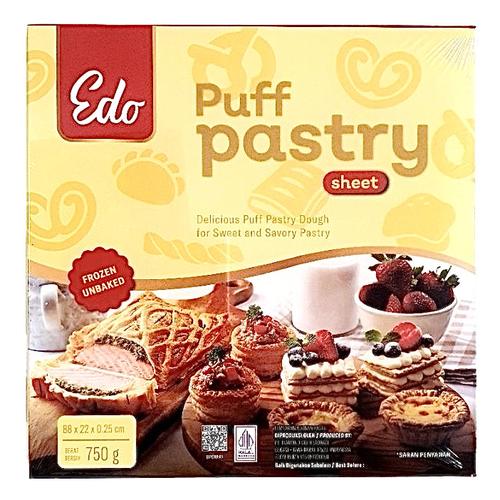 Jual Edo Puff Pastry Sheet 750g - Kota Medan - Yummy Frozen Foods ...