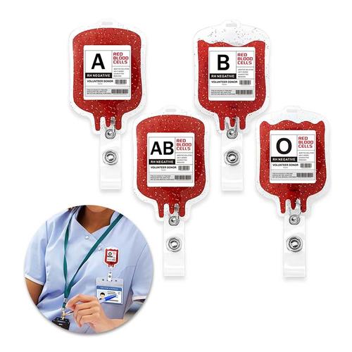 Jual Gantungan Badge Id Card Glitter Gantungan Pass Id Card Blood Type ...
