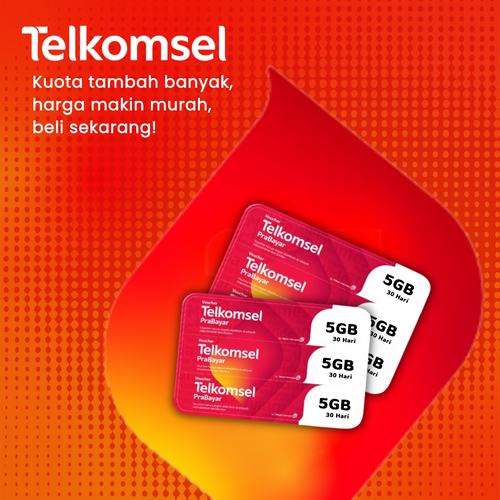 Jual Voucher Internet Telkomsel 30 Hari (satuan) Jabar Jabodetabek ...