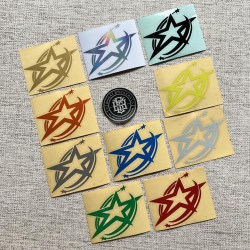 Jual Sticker Stiker Bintang Star Cutting - Putih - Jakarta Timur ...