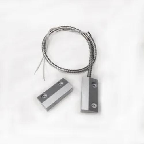 Jual Magnetic Contact Metal Door with Armored Cable - Alarm Door Sensor ...