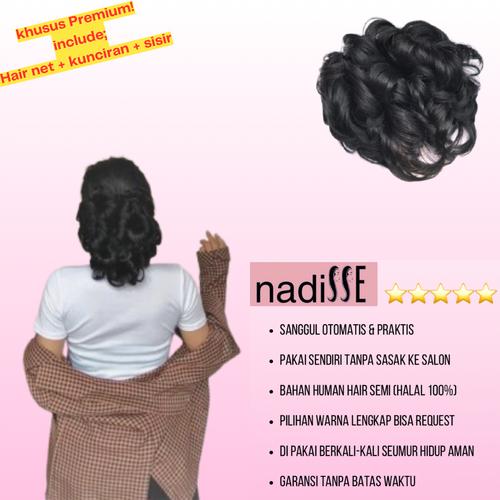 Jual nadiSSE SANGGUL MODERN SIRKAM MODEL LEBAT/ CEPOL RAMBUT TERKINI ...