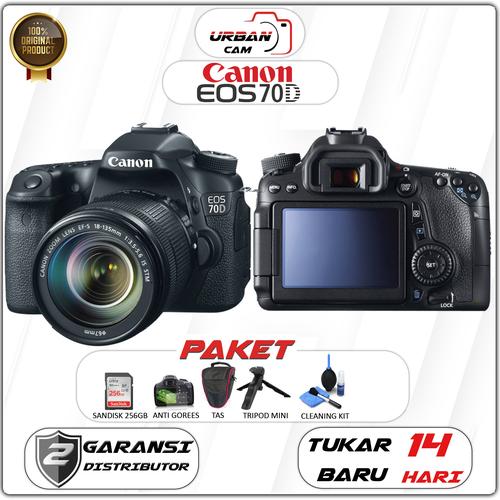 Jual Canon EOS 70D KIT EF 18-135mm f3.5-5.6 STM / Canon EOS 70D Kit EF 18-55mm STM / Canon 70D ...