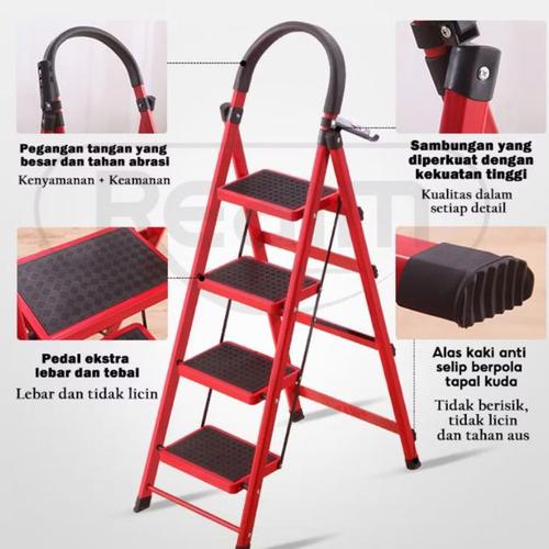 Jual Super tangga 7 step lipat tangga lipat househ steel ladder tangga ...