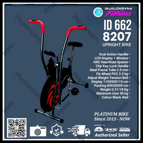Jual Sepeda Statis Fitness Idachi ID662N Platinum Bike 2 Gerakan ID ...