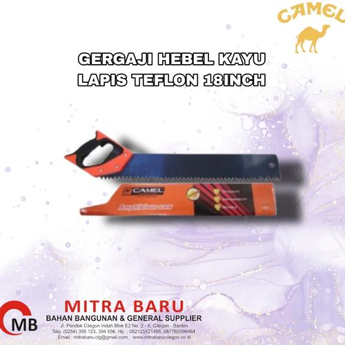 Jual Gergaji Hebel Kayu Lapis Teflon 18" inch Camel - Kota Cilegon ...