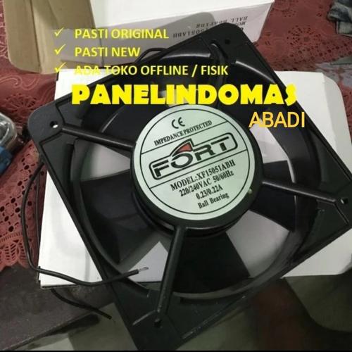 Jual BLOWER FAN / COOLING FAN 6" KOTAK XF15051ABH BALL BEARING FORT ...