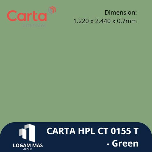 Jual CARTA HPL CT 0155 T - Green - High Pressure Laminates - Jakarta ...