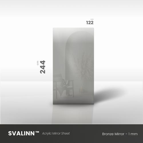 Promo SVALINN - 122 x 244 cm Reflective Acrylic Mirror - Akrilik ...