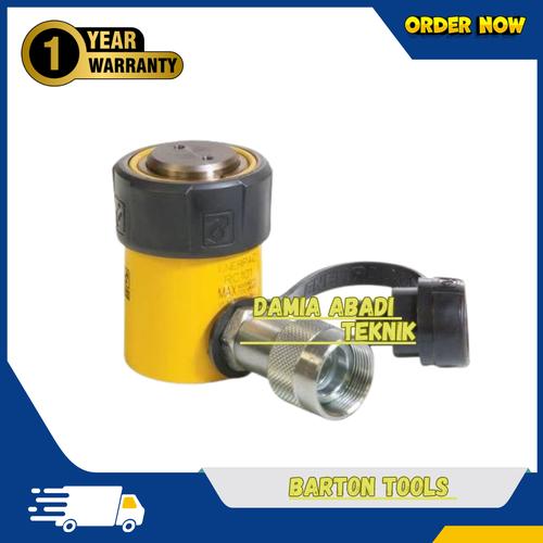 Jual Hydraulic Cylinder 10 Ton 26mm RC-101 BARTON Hidrolik Jack 10T ...