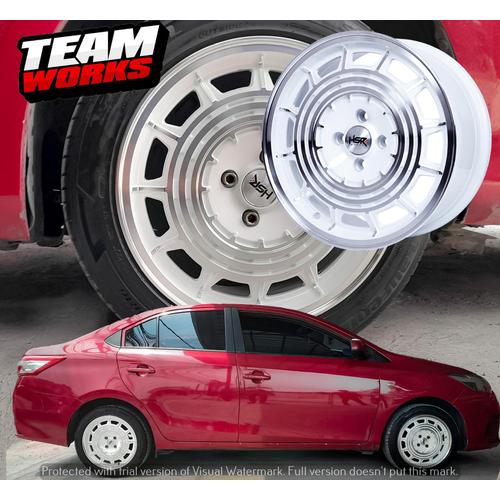 Jual VELG MOBIL VIOS CITY RING 16 HSR RTR WHITE POLLISH PELEK CLASSIC ...