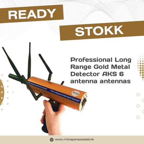 Jual Professional Long Range Gold Metal Detector AKS 6 antenna antennas ...