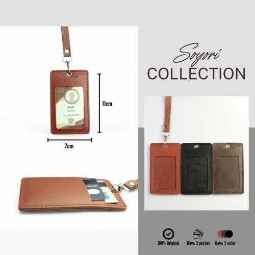 Jual id card holder - Hitam - Kab. Bandung - soyori collection | Tokopedia