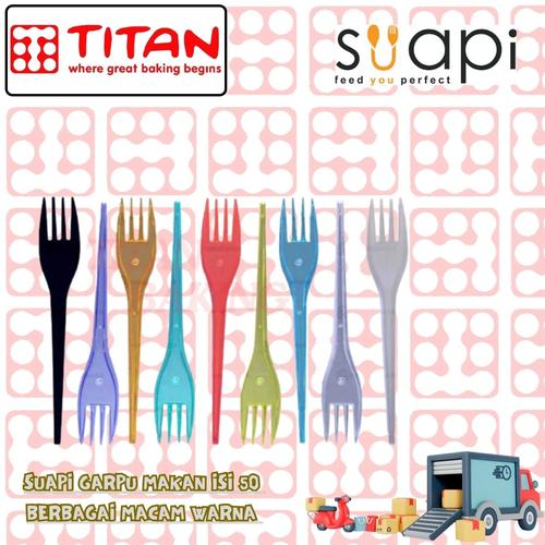 Jual Garpu Makan Suapi Isi 50 Biru/Kuning/Hijau/Ungu - Merah - Jakarta ...