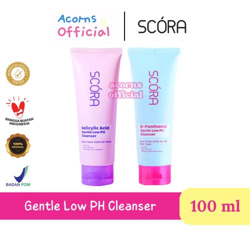 Jual Scora 1% Salicylic Acid | D-Panthenol Gentle Low PH Cleanser BPOM ...