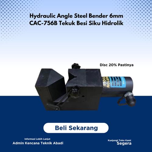 Jual Hydraulic Angle Steel Bender 6mm CAC-756B Tekuk Besi Siku Hidrolik ...